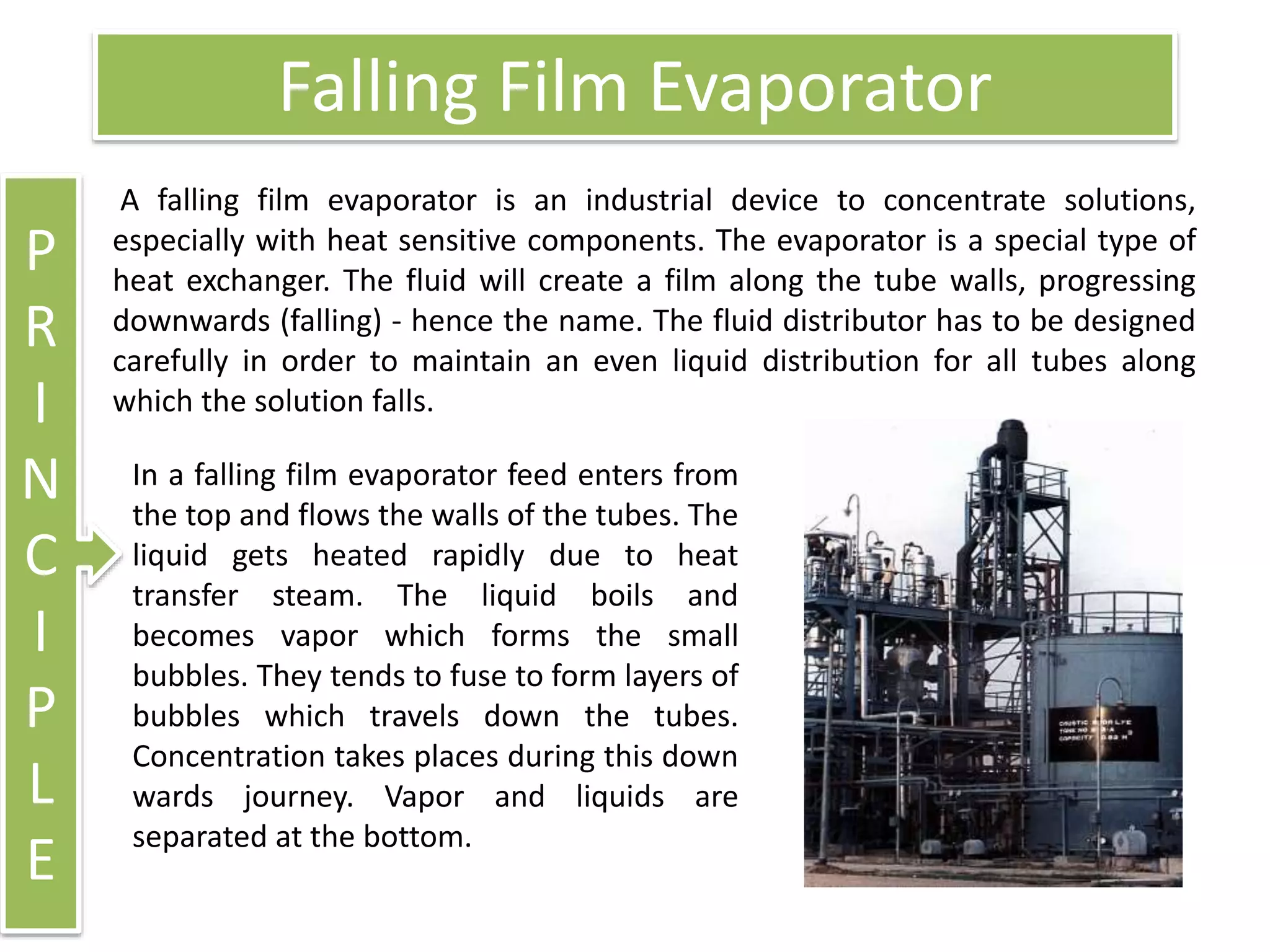 Falling Film Evaportor | PPTX