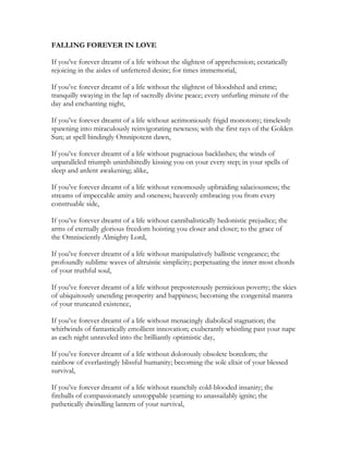 Falling Forever In Love | DOC | Religion & Spirituality