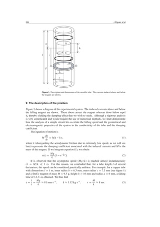 Falling magnet | PDF