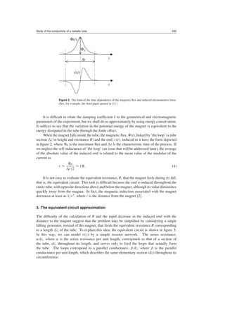 Falling magnet | PDF