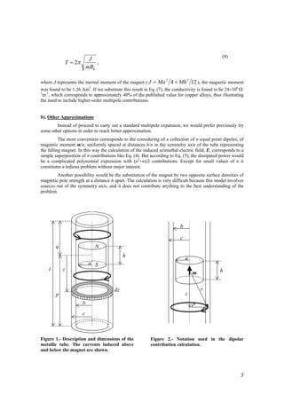 Falling magnet 2 | PDF