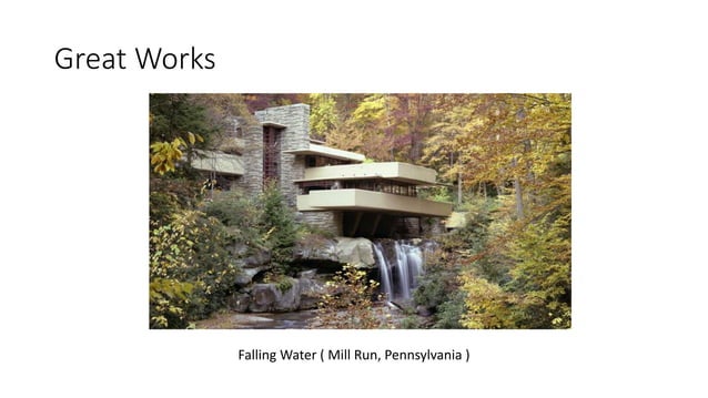 Falling water | PPTX
