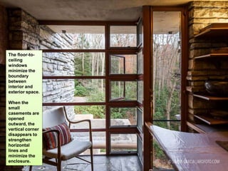 Fallingwater House by Frank LIoyd Wright | PPTX