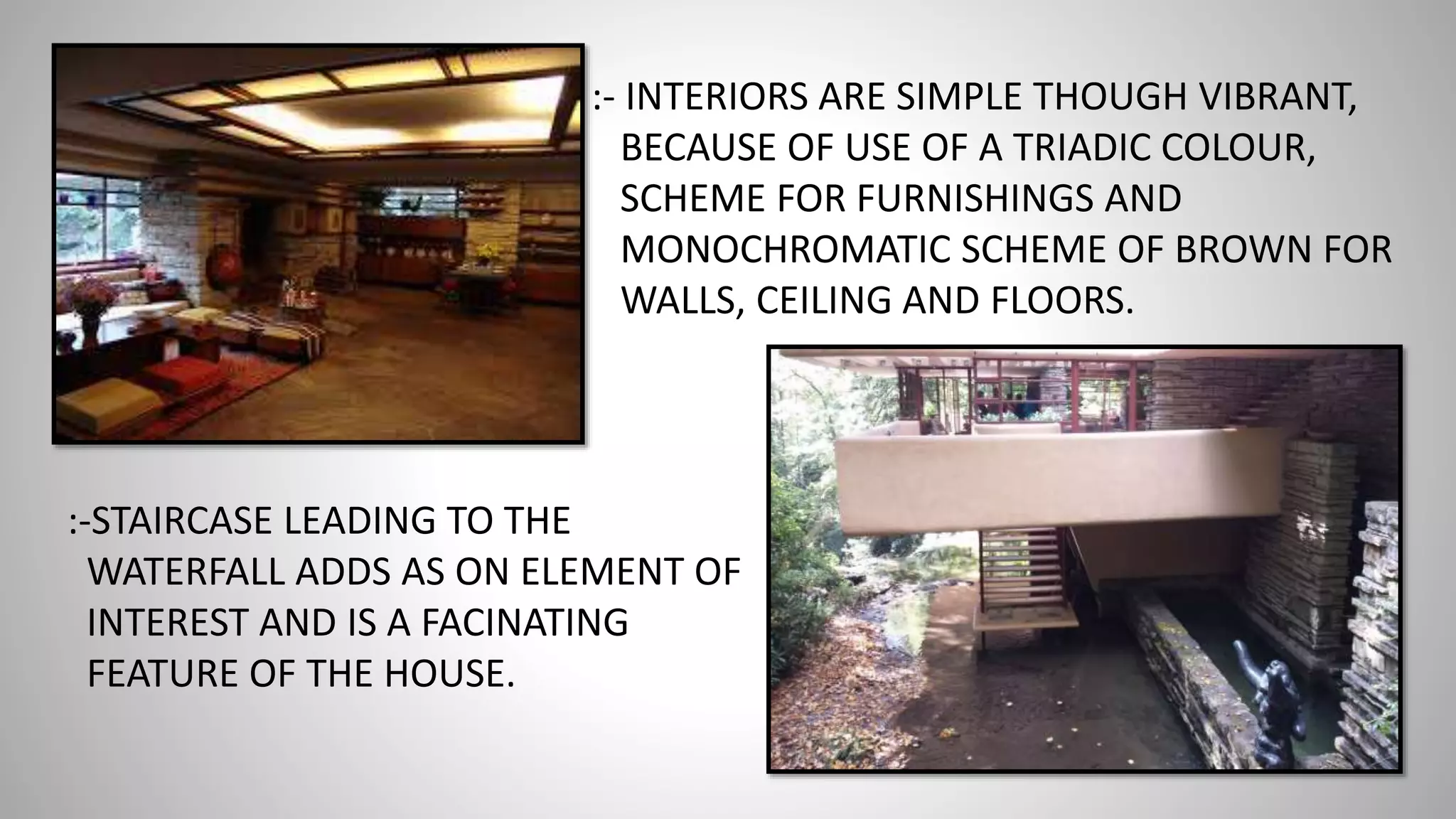 Falling water house | PPTX