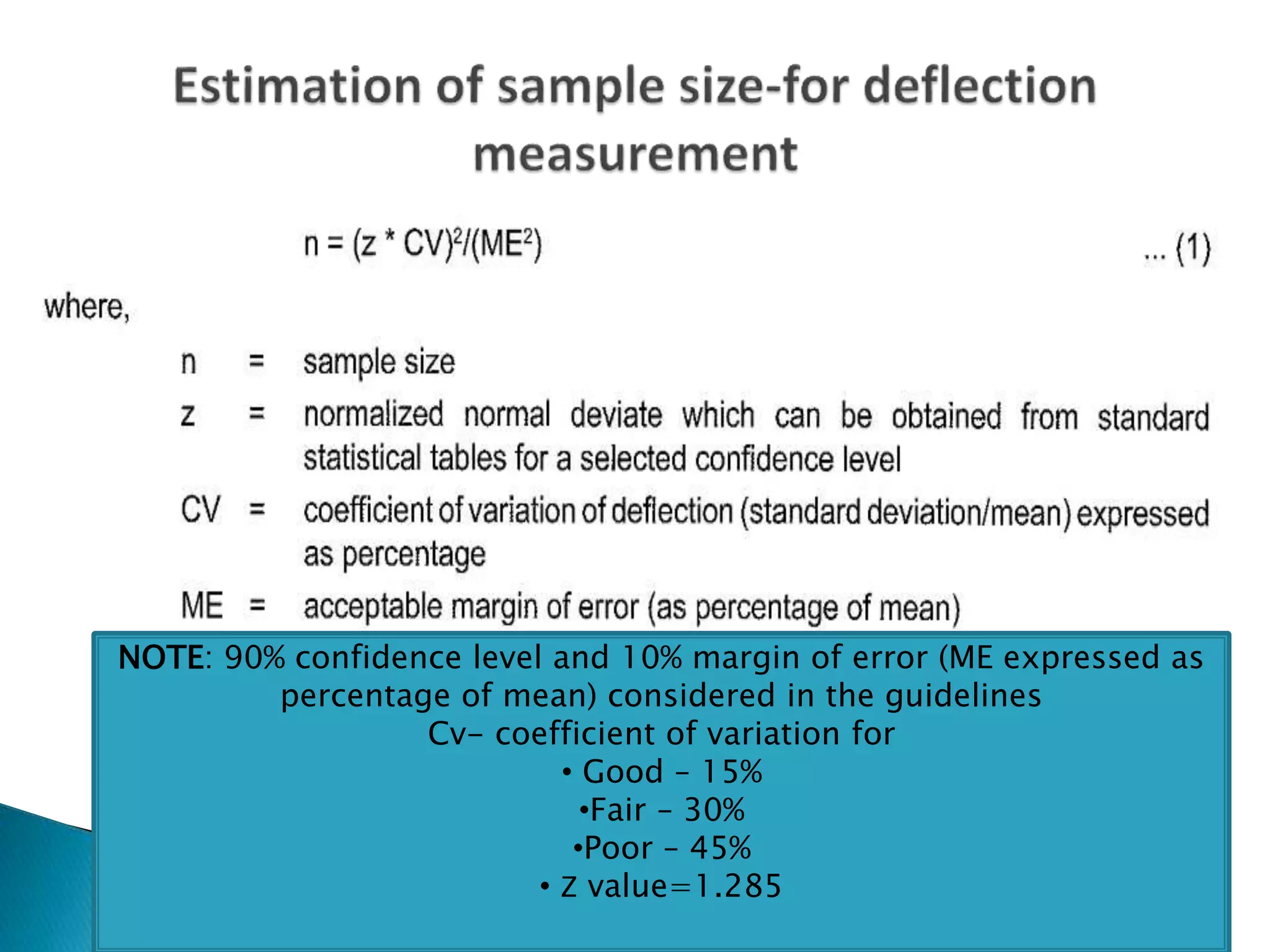 Falling weight deflection test | PPTX