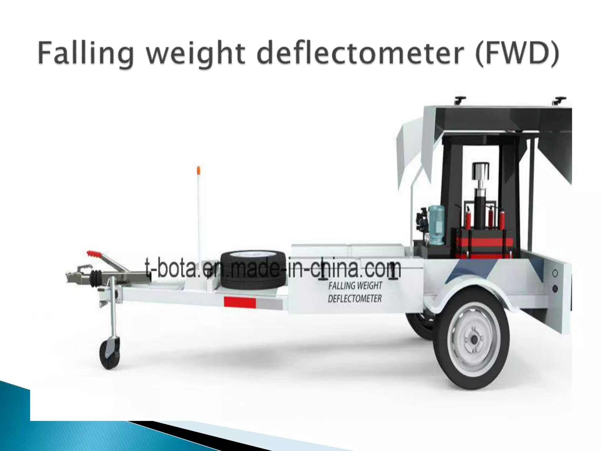 Falling weight deflection test | PPTX