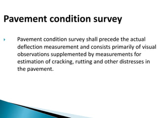 Falling weight deflection test | PPTX | Physics | Science