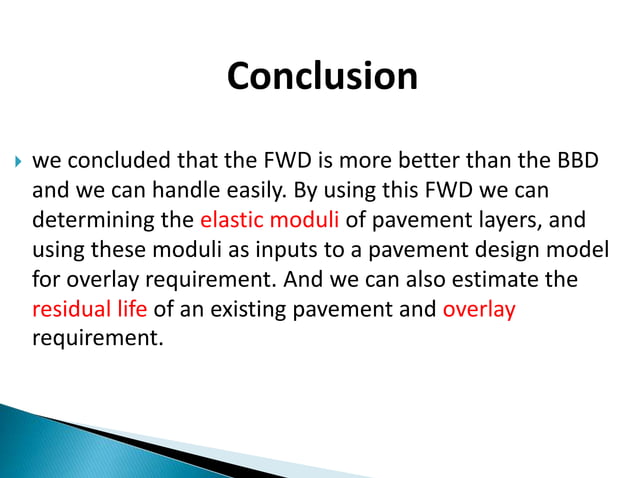 Falling weight deflection test | PPTX | Physics | Science
