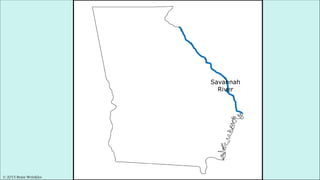 Georgia's Fall Line and Rivers | PPTX