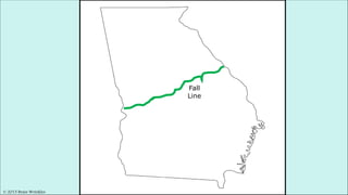 Georgia's Fall Line and Rivers | PPTX