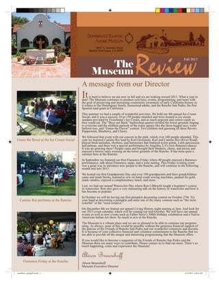 Fall newsletter | PDF