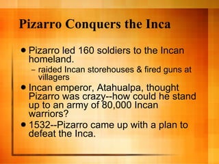Fall of aztec inca empires | PPT