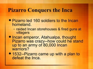 Fall of aztec inca empires | PPT