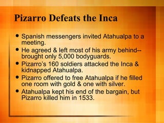 Fall of aztec inca empires | PPT