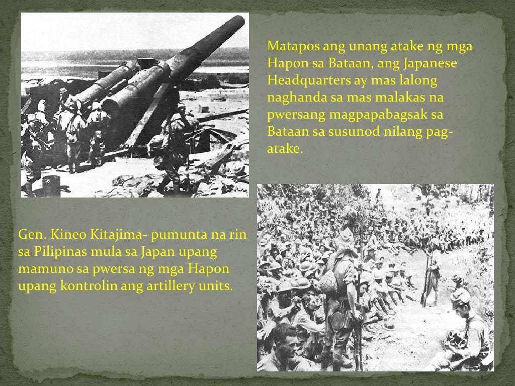 Fall of bataan presentation