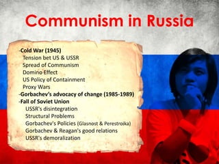The Fall of Communist Regimes | PPTX