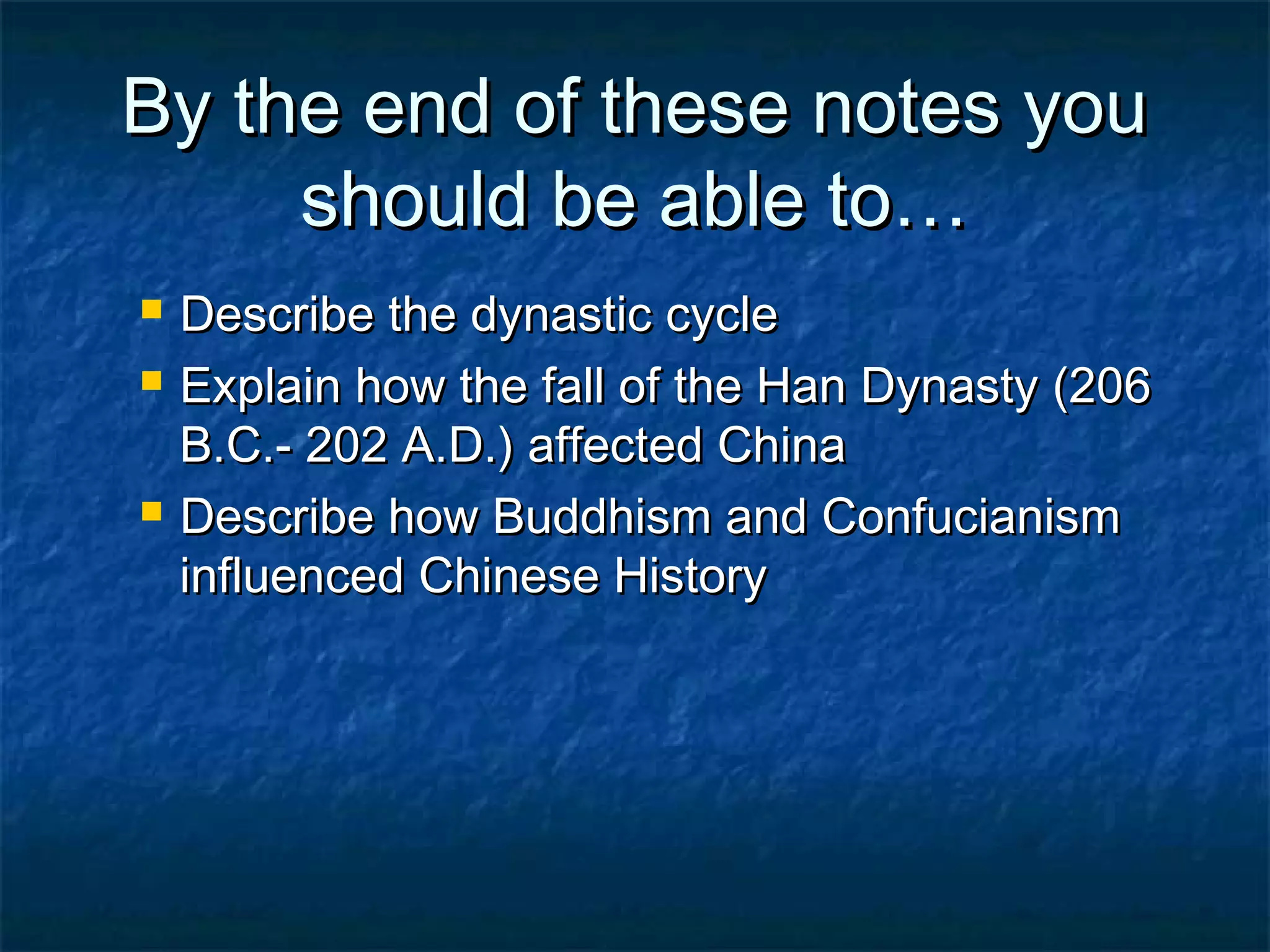 Fall of han dynasty | PPT