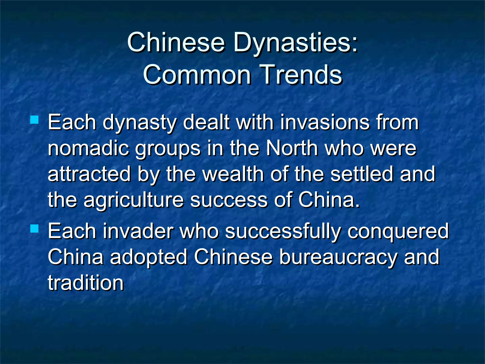 Mandate of Heaven and Dynastic Cycle | PPT