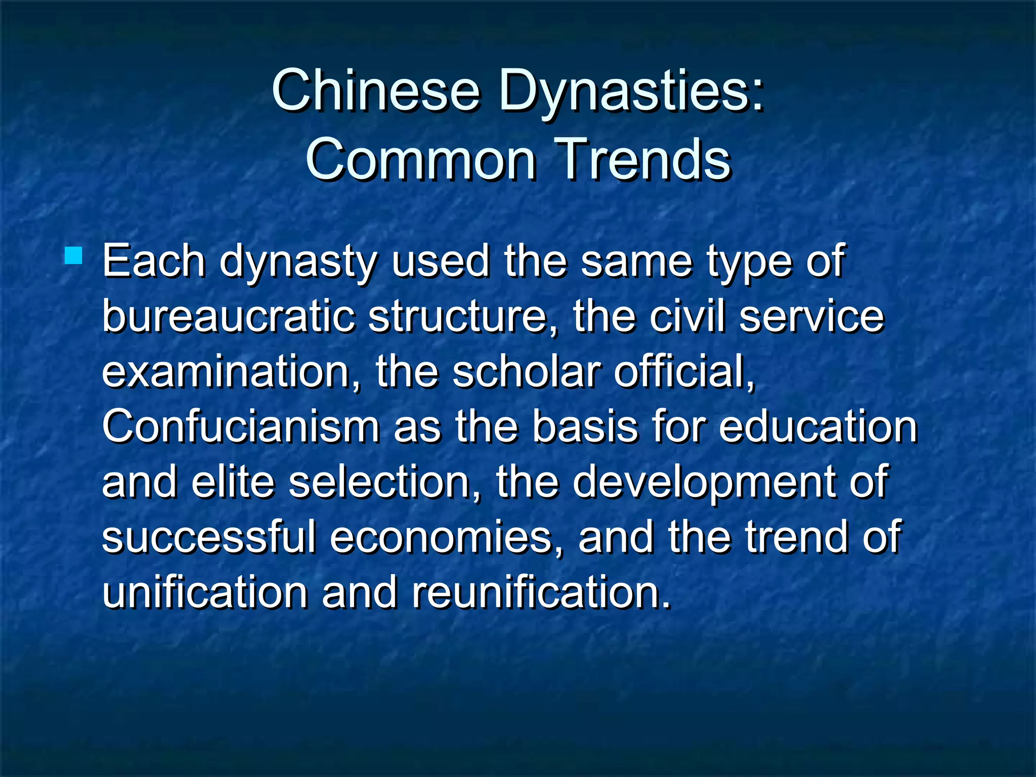Mandate of Heaven and Dynastic Cycle | PPT
