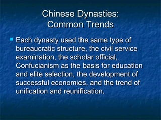 Mandate of Heaven and Dynastic Cycle | PPT