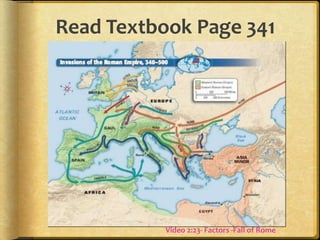 Fall of the Roman Empire | PPTX