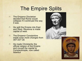 Fall of rome | PPTX