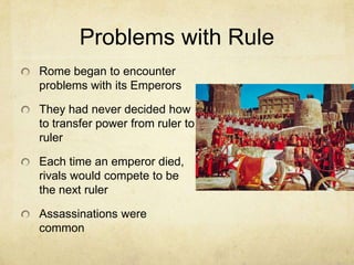 Fall of rome | PPTX