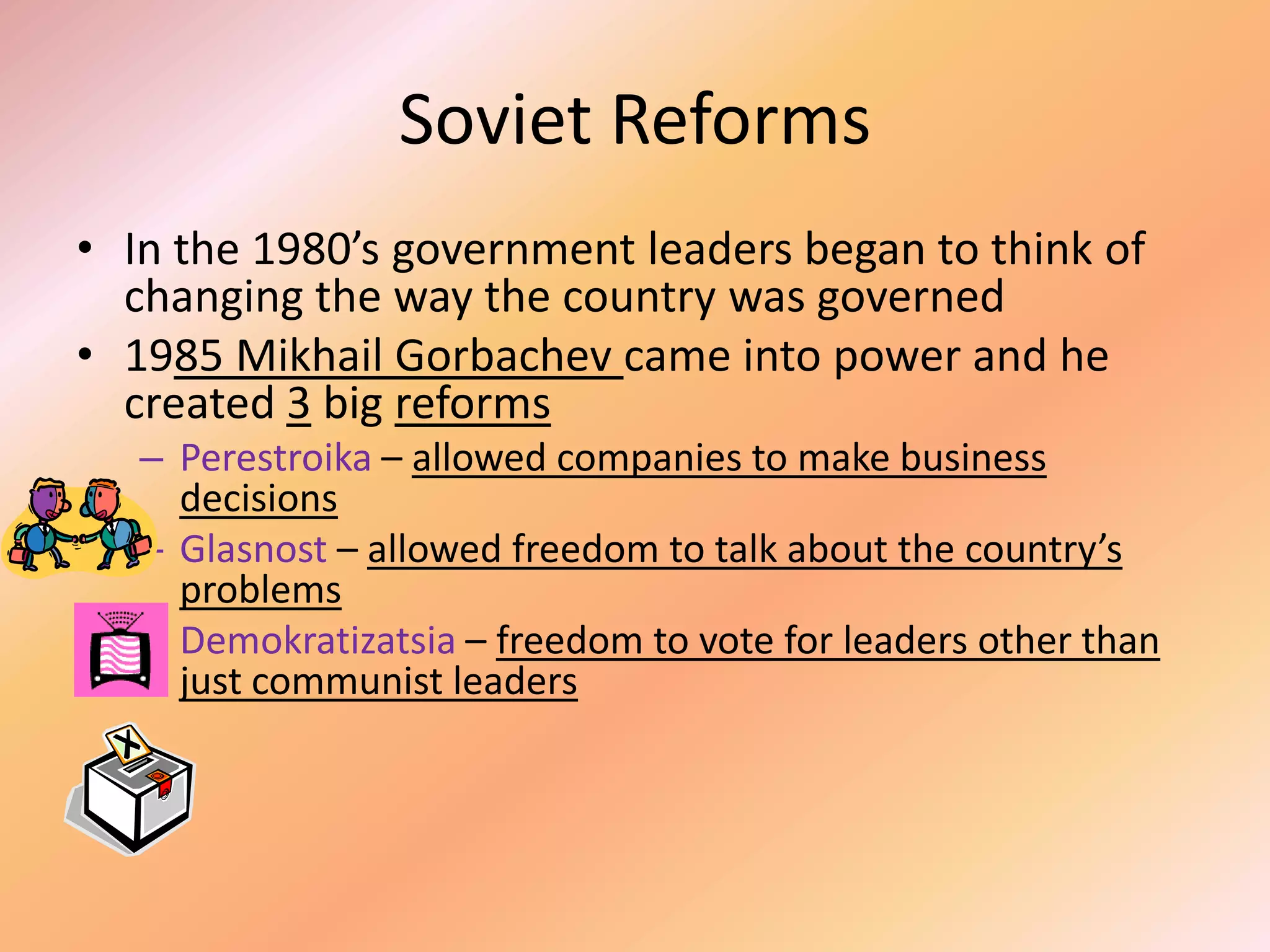 Fall of Soviet Union | PPTX