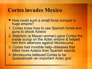 Fall of the Aztec and Inca empires 2012 | PPT
