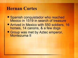 Fall of the Aztec and Inca empires 2012 | PPT