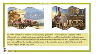fall of troy unit 2 std 9 english state board | PPTX