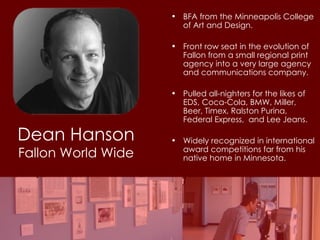 Fallon - Interview with Art Director | PPT