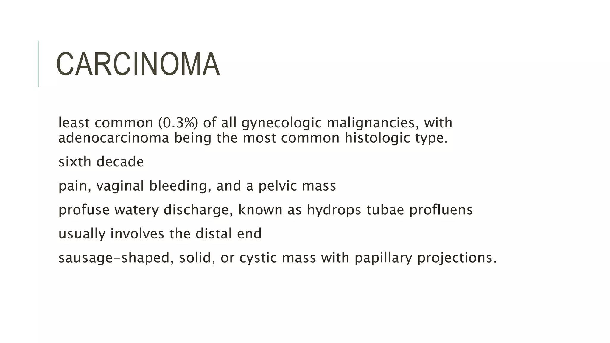 Fallopian tube Imaging Radiology | PPTX