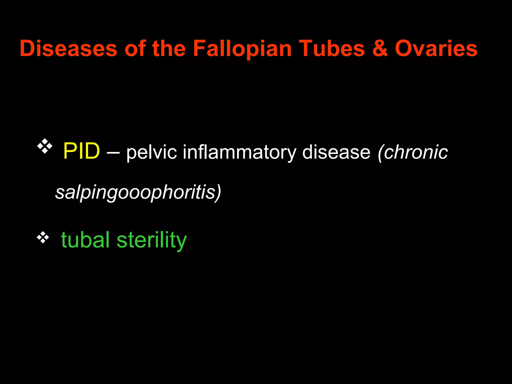 Fallopian tube radiology - Dr. Sumit Sharma | PPT