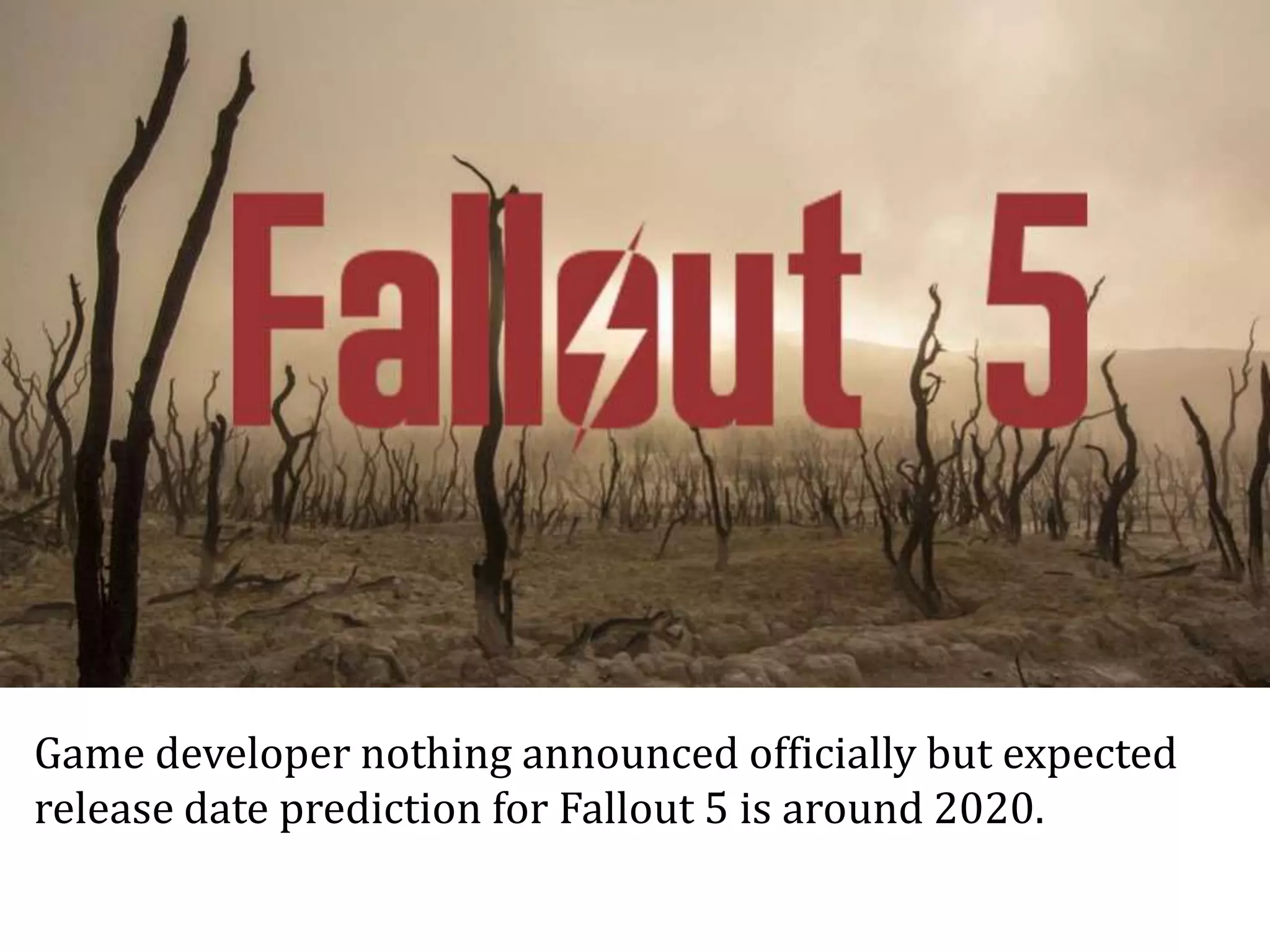 Fallout 5 ppt | PPT