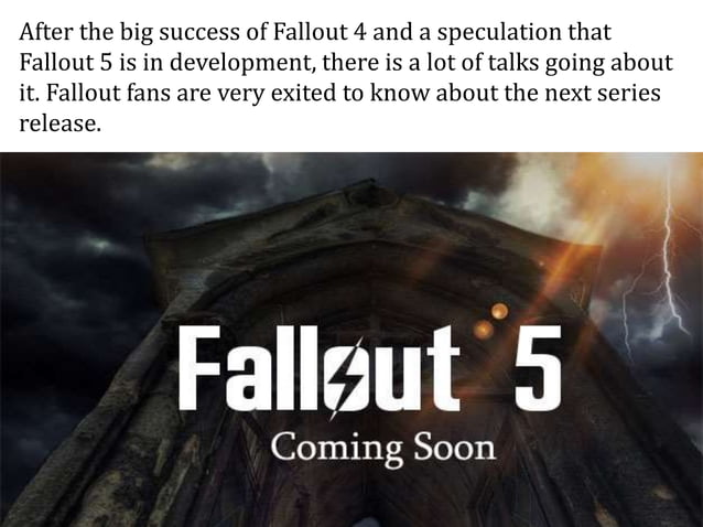 Fallout 5 ppt | PPT