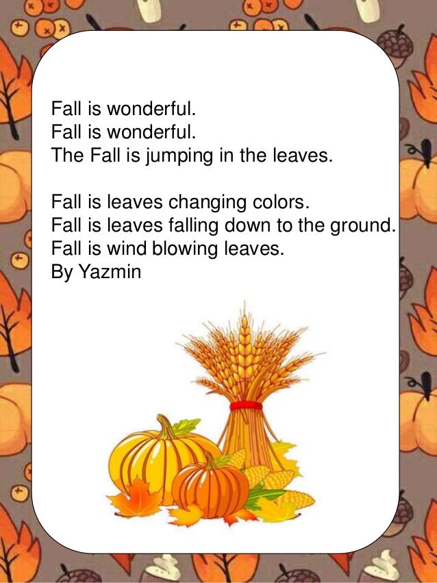 Fall poem