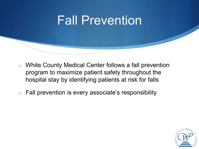 Fall prevention | PPTX