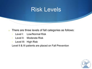Fall prevention | PPTX