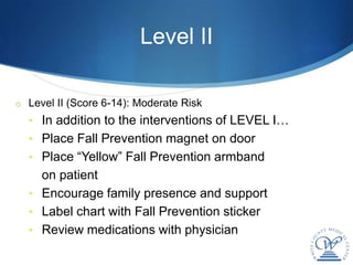 Fall prevention | PPTX