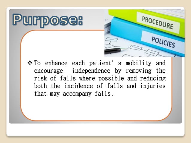 Fall prevention | PPTX