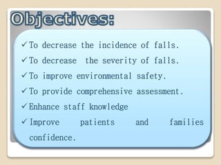 Fall prevention | PPTX