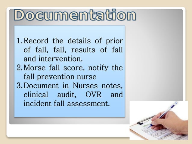 Fall prevention | PPTX