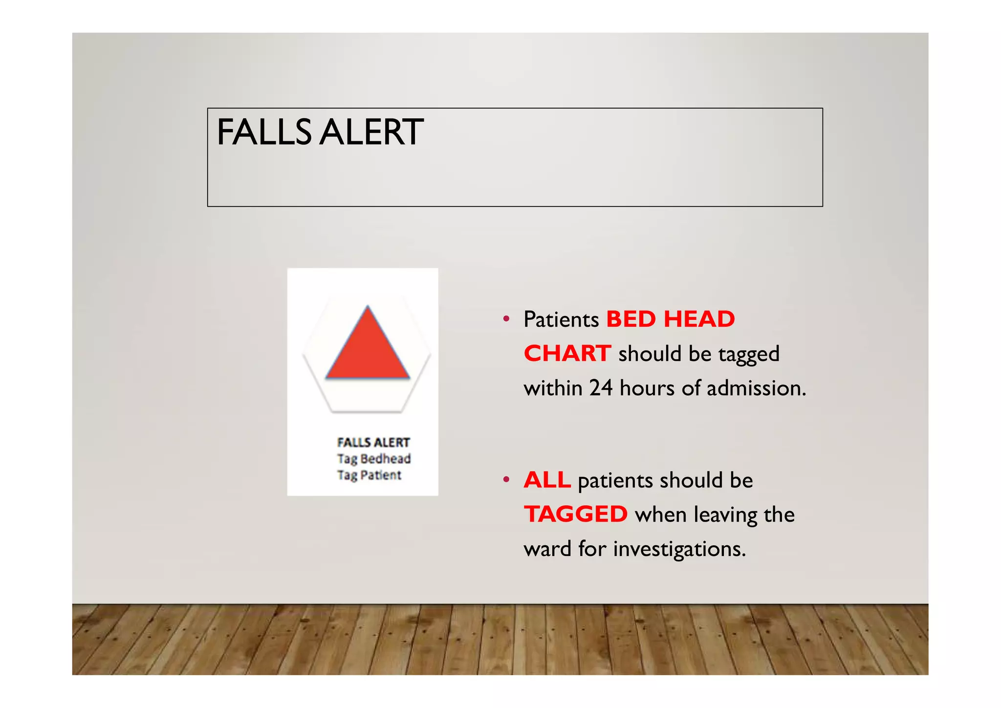 Fall prevention and management in hospitals | PDF