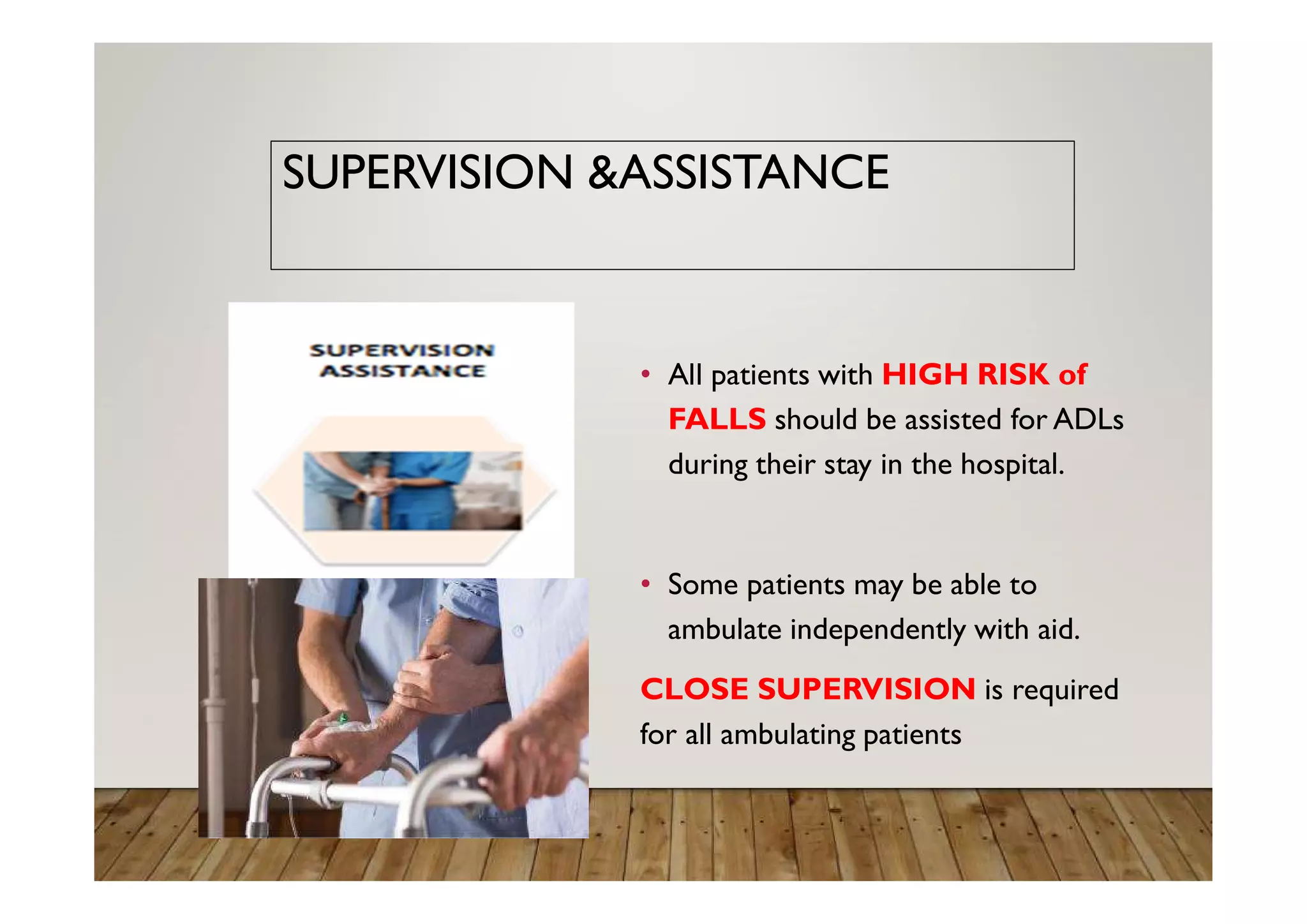 Fall prevention and management in hospitals | PDF