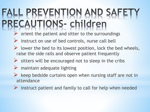 Fall prevention and mangemnet | PPTX | First Aid | Injuries