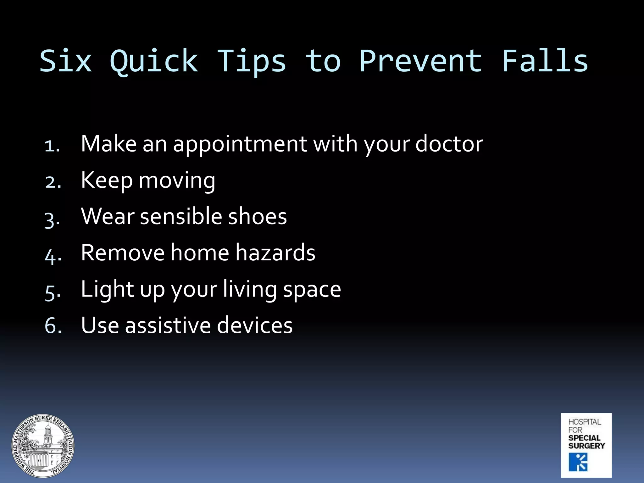 Fall Prevention Through Physical Activity | PDF