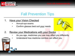Fall Prevention Home Safety for Seniors | PPT | Senior Health | Healthy ...