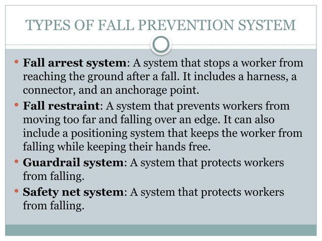 FALL PREVENTION SYSTEM (JOHAN).pptx..... | PPT
