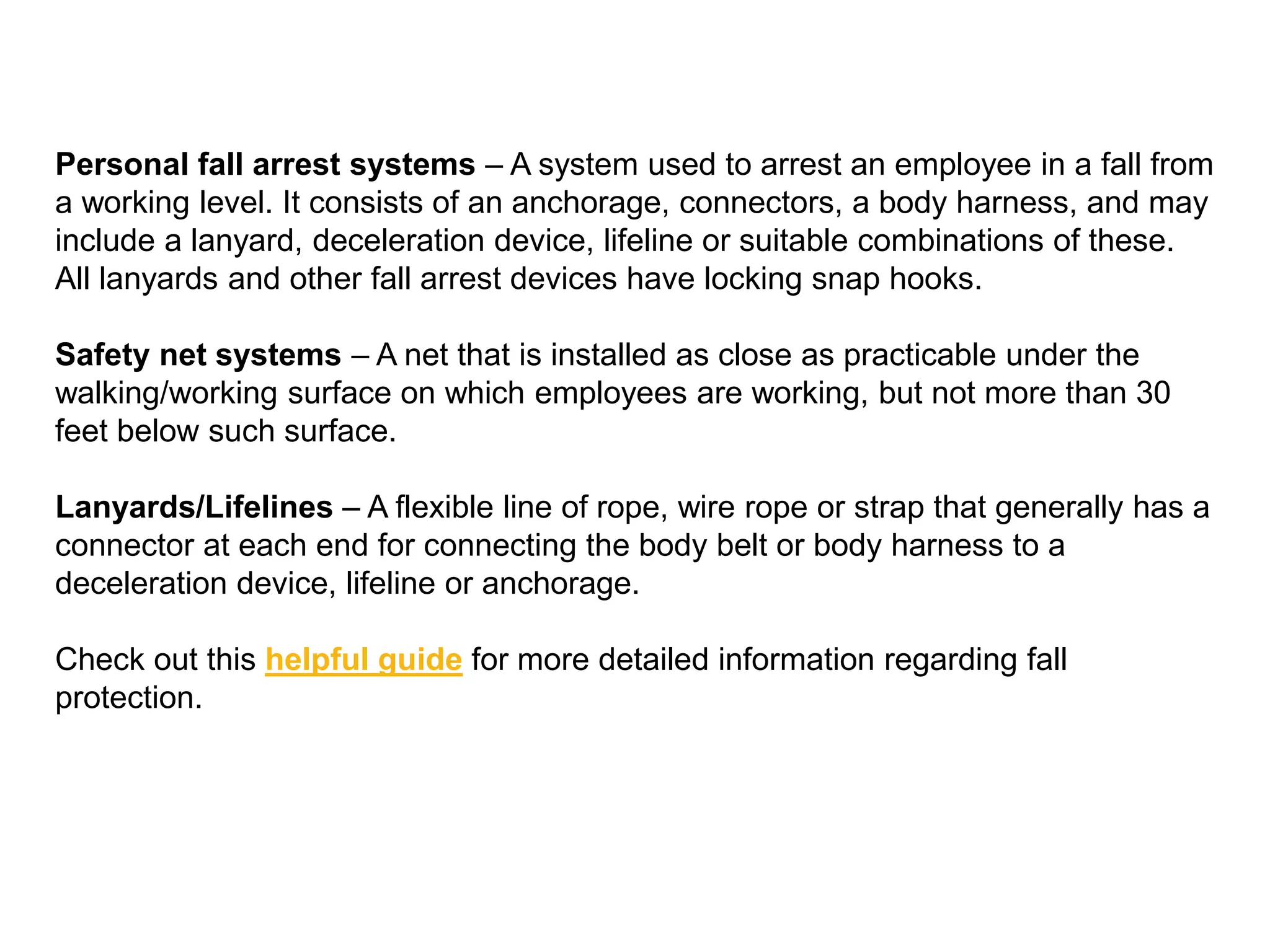 Fall protection and prevention | PPTX